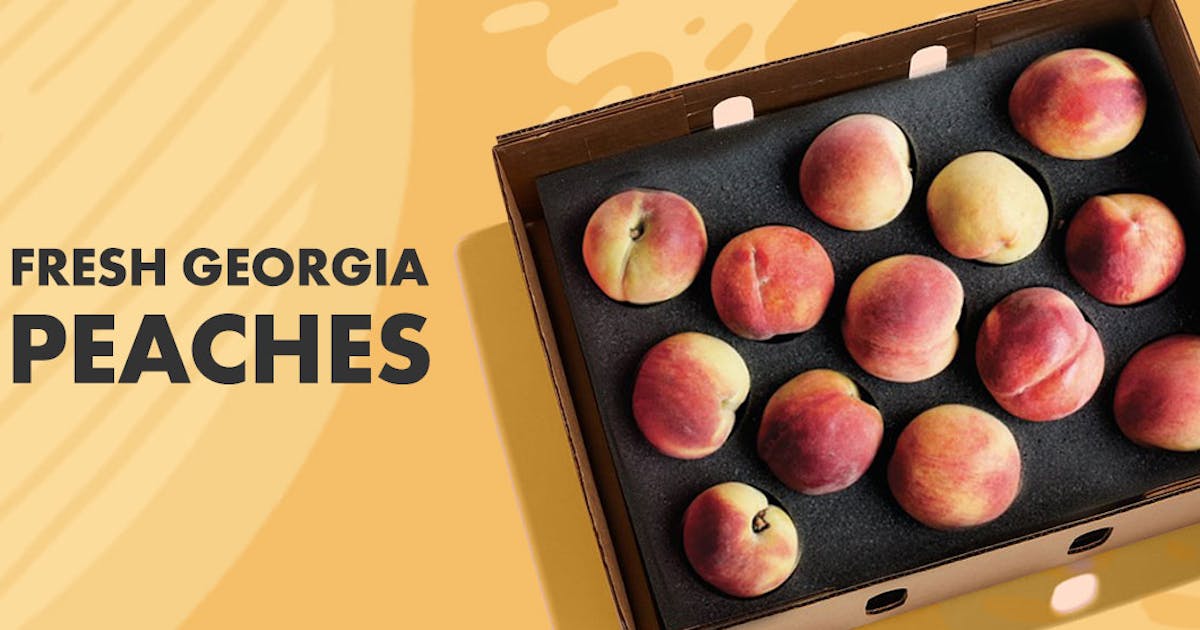 Farm-Fresh Georgia Peaches Delivery | Ship Nationwide | Goldbelly