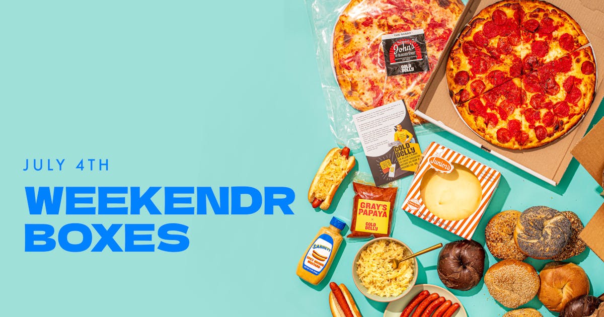 Weekender Boxes Delivery | Ship Nationwide | Goldbelly