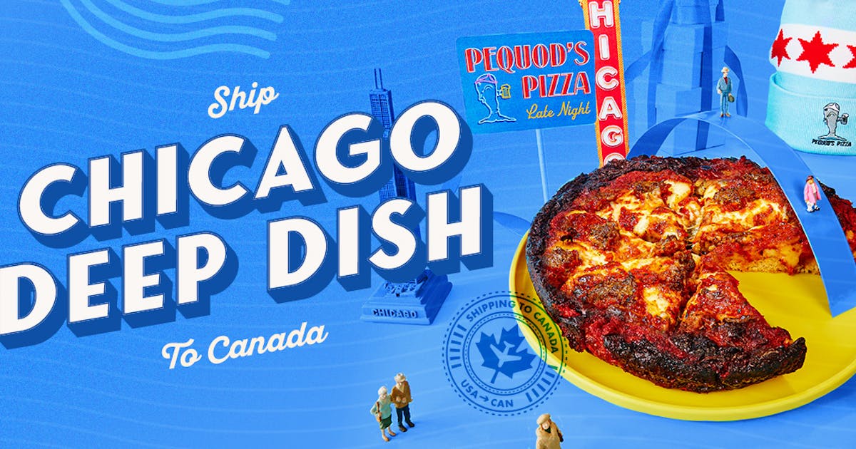 Chicago Deep Dish Pizzas That Ship To Canada Delivery | Ship Nationwide ...