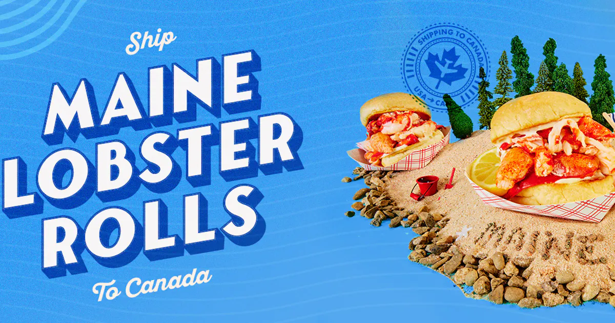 Maine Lobster Rolls That Ship To Canada Delivery | Ship Nationwide ...
