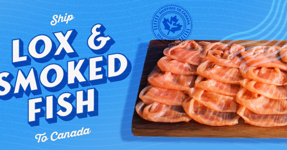 Lox & Smoked Fish That Ship To Canada Delivery | Ship Nationwide ...
