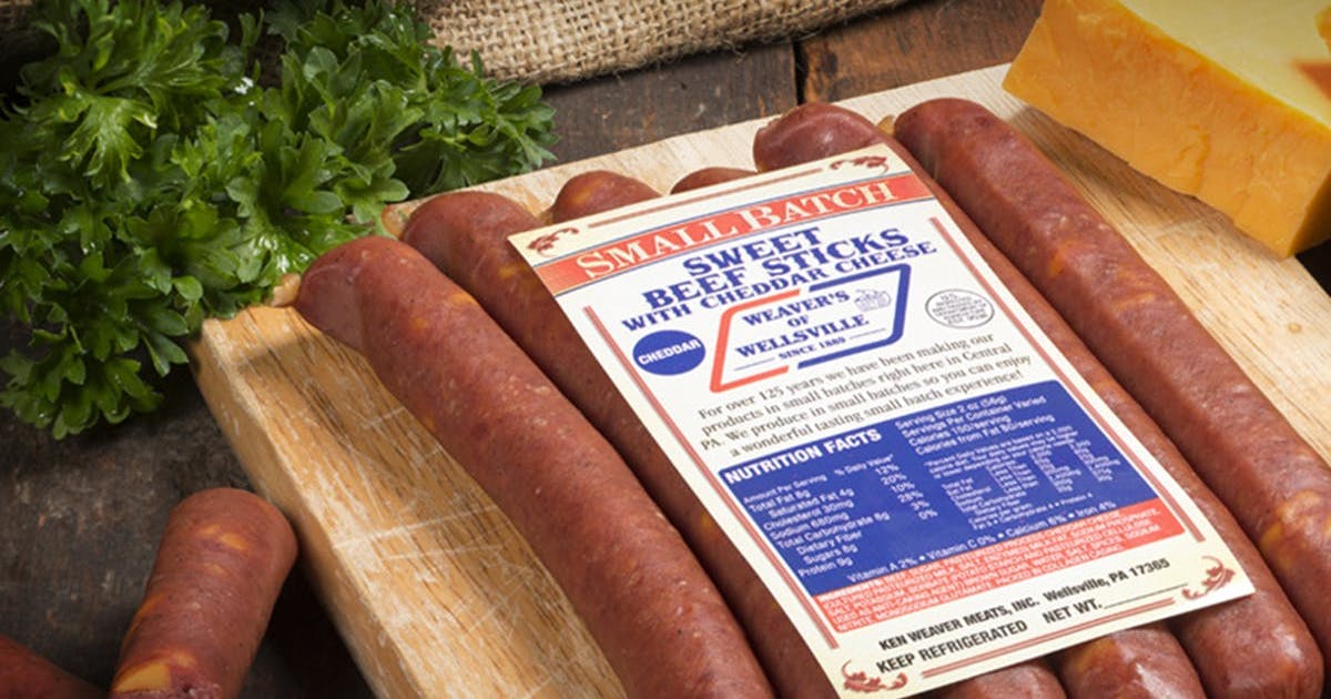 Small Batch Beef Sticks - Choose Your Own 4 Pack by Weaver's of ...