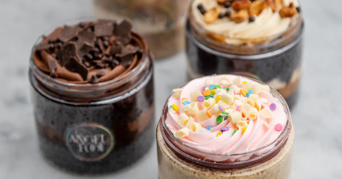 Lazy Cake Jars - Choose Your Own 4 Pack by Angel Food Bakery | Goldbelly