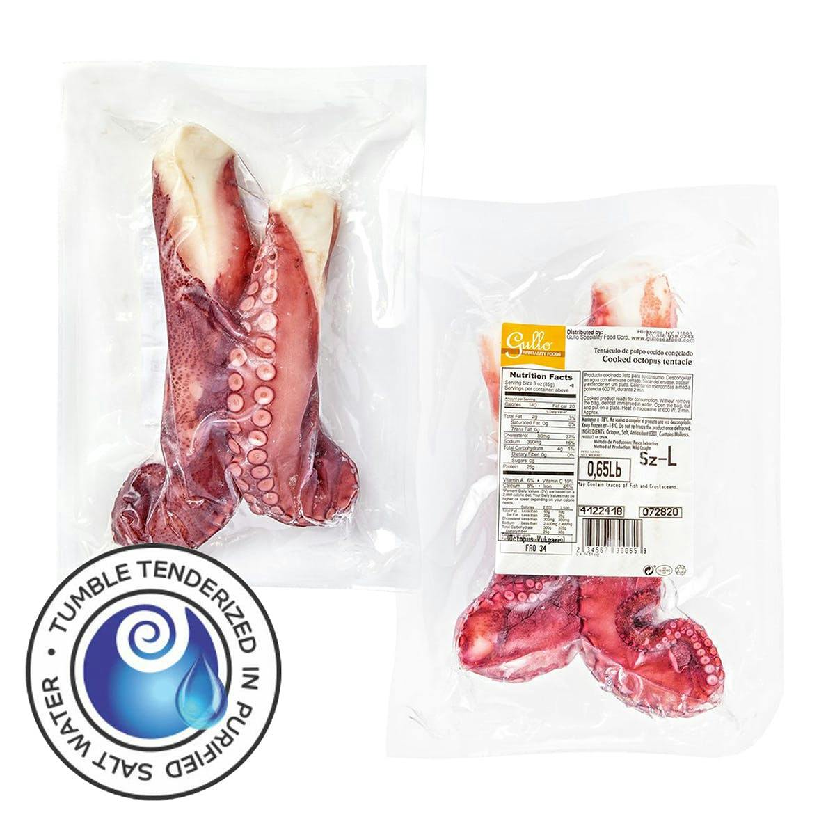 Cooked Octopus Legs--2 Pack by Gullo Octopus | Goldbelly