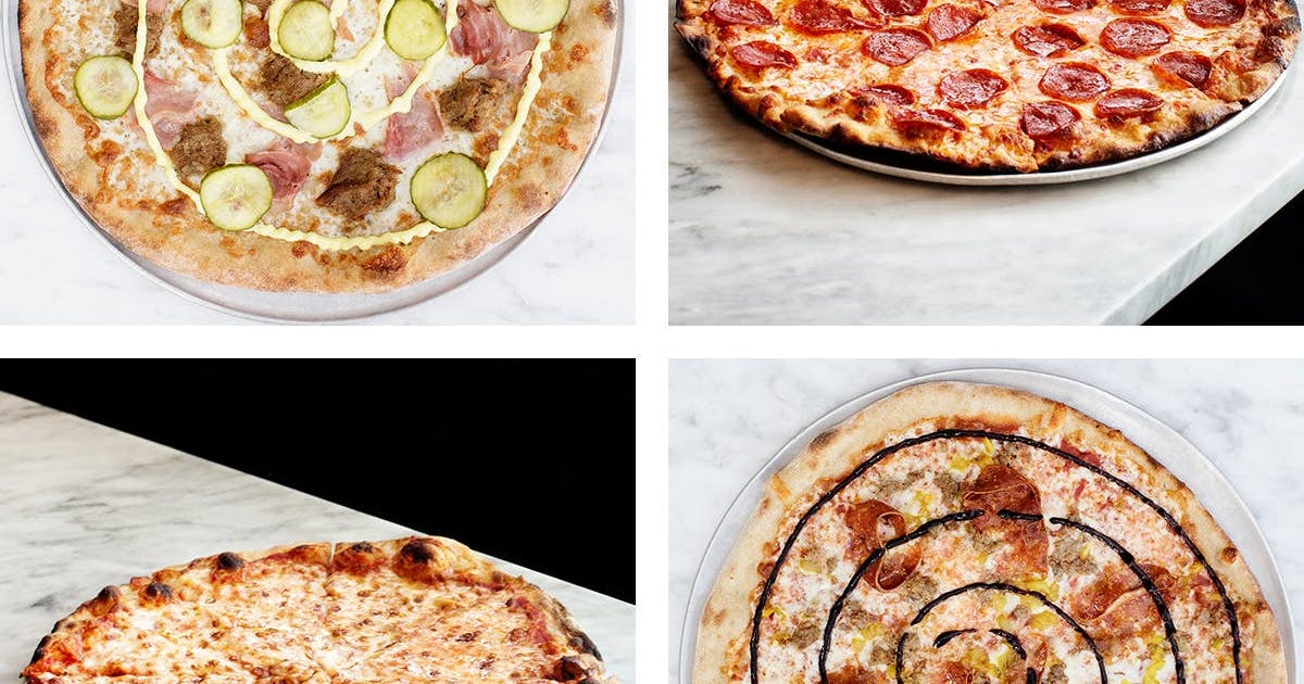 Pizza Sampler - 4 Pack by Red Wagon Pizza | Goldbelly