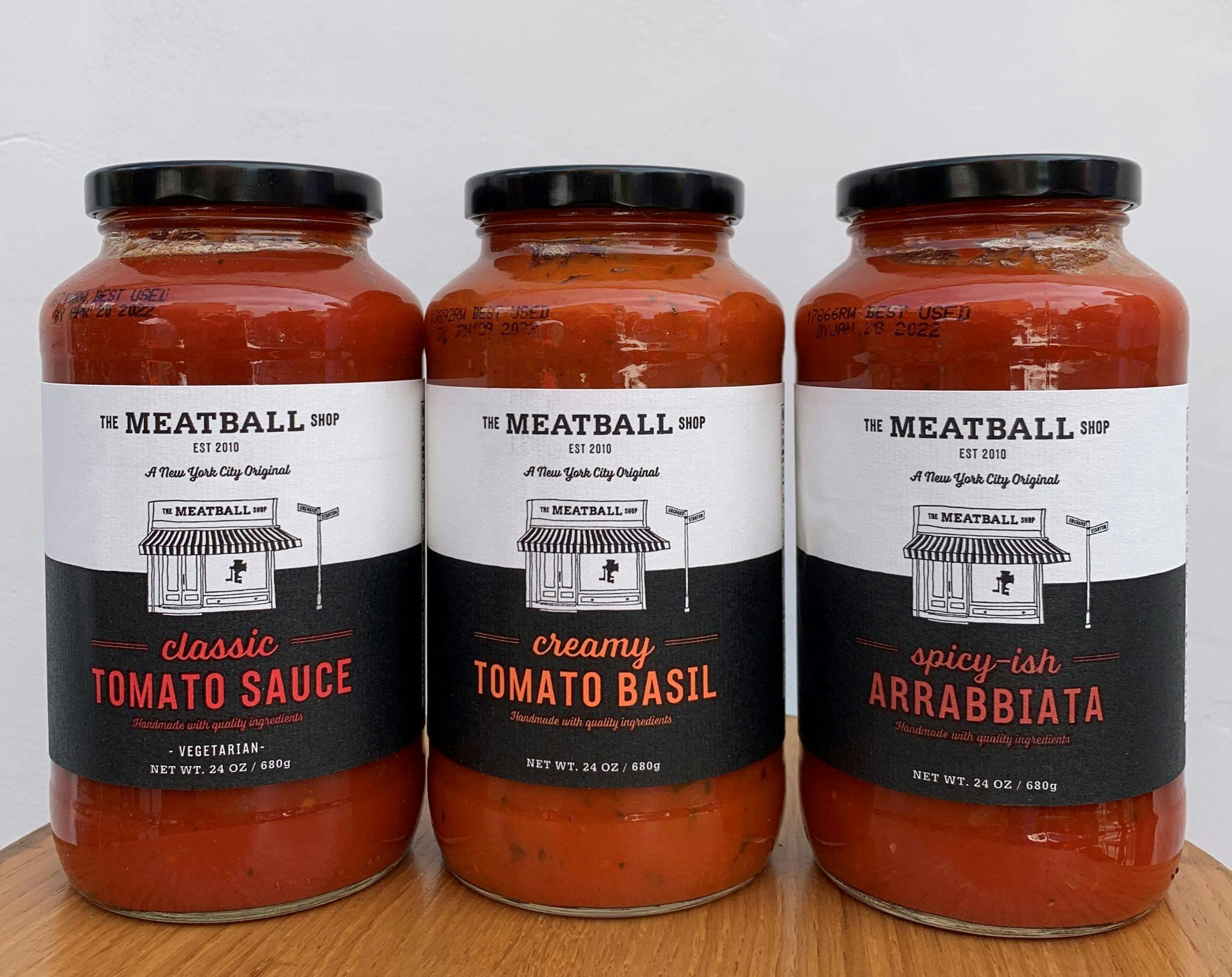 Meatball Sauce Variety Pack by The Meatball Shop | Goldbelly