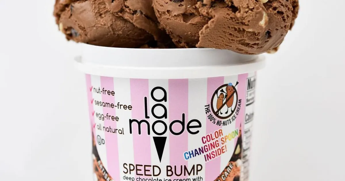 Speed Bump® Ice Cream - 6 Pints by A La Mode Ice Cream | Goldbelly