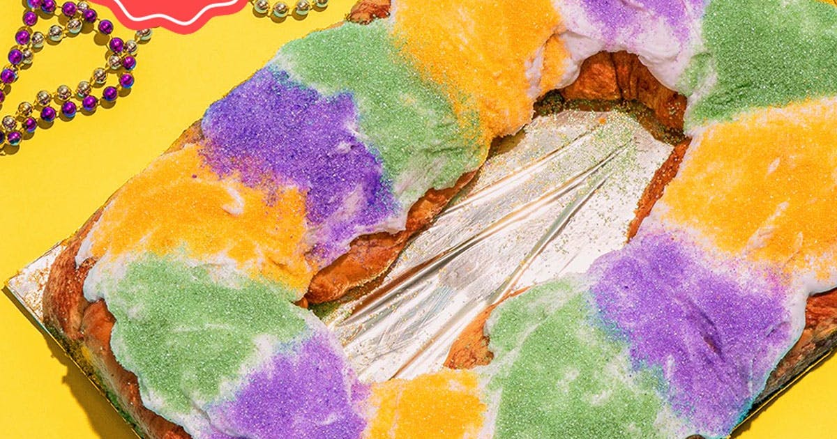 Traditional King Rex King Cake Kit BOGO by Gambino's Bakery King Cakes ...