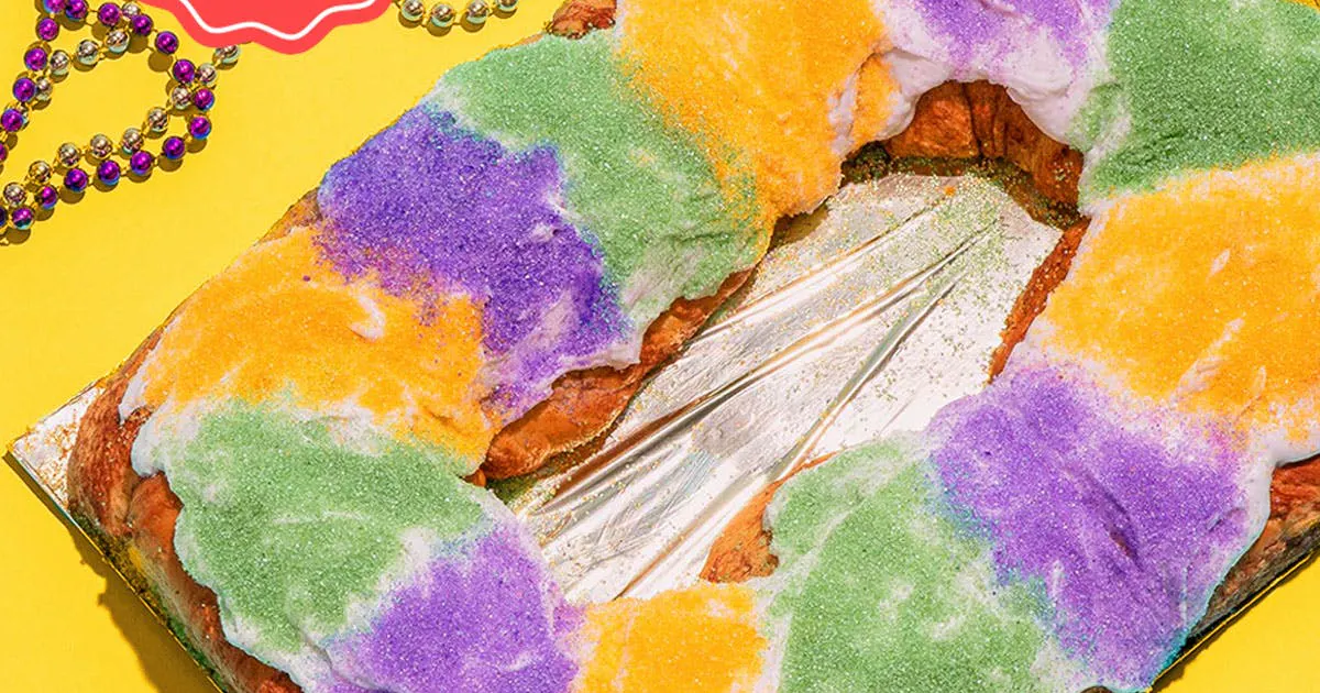 Traditional King Rex King Cake Kit BOGO by Gambino's Bakery King Cakes ...