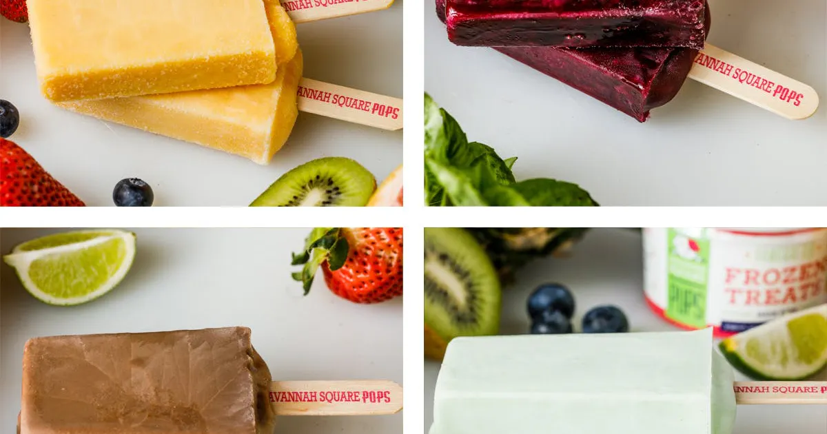 Ice Pops - Choose Your Own 36 Pack by Savannah Square Pops | Goldbelly