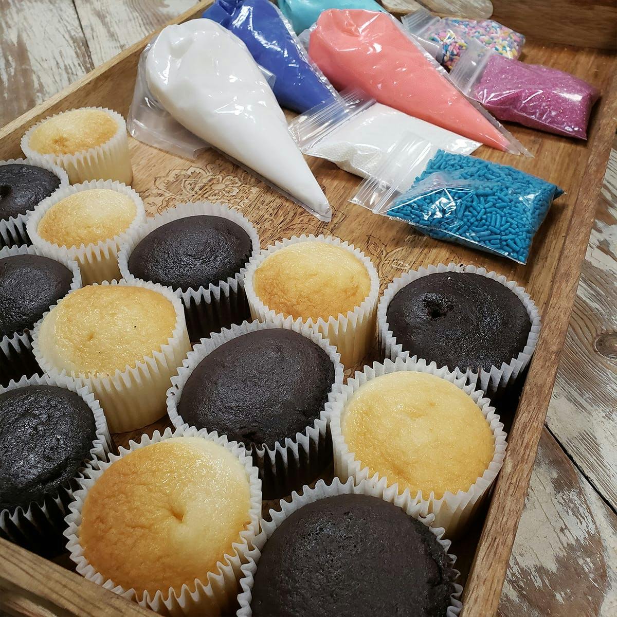 Easter Cupcake Kit by The Goddess and Grocer | Goldbelly