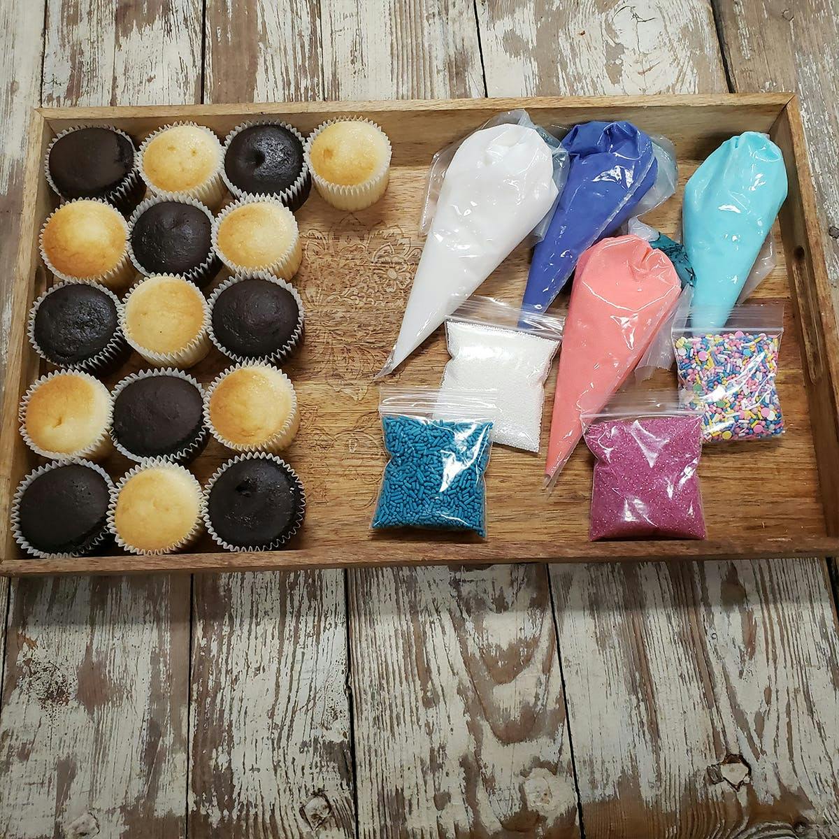 Easter Cupcake Kit by The Goddess and Grocer | Goldbelly