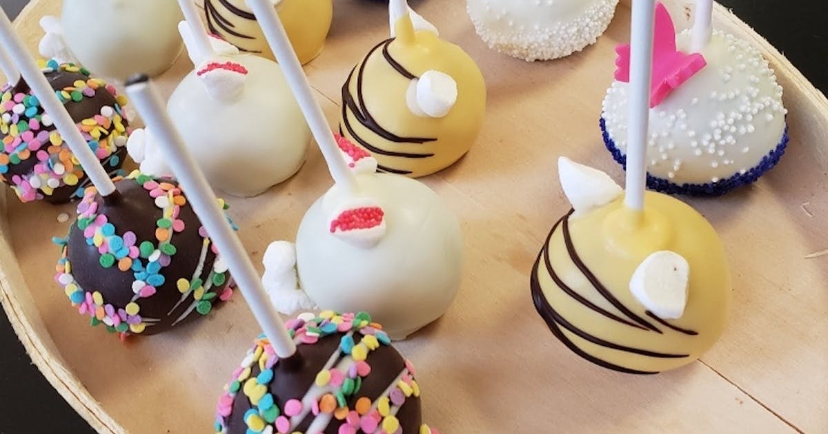 Spring Cake Pops - 12 Pack by The Goddess and Grocer | Goldbelly