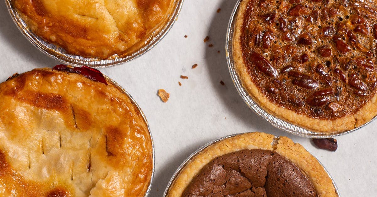 Little Pie Best Seller - 4 Pack by Petee's Pie Company | Goldbelly