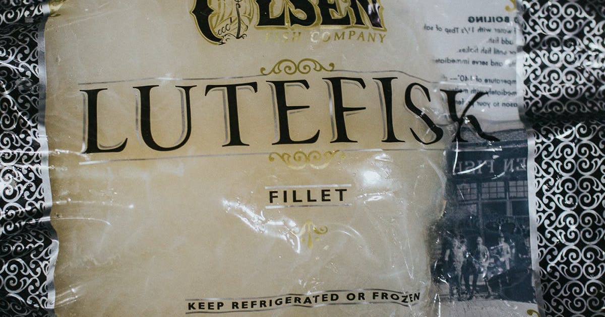 Lutefisk Fillet, Skinless and Boneless, 1.75 lbs by Pike Place Fish ...