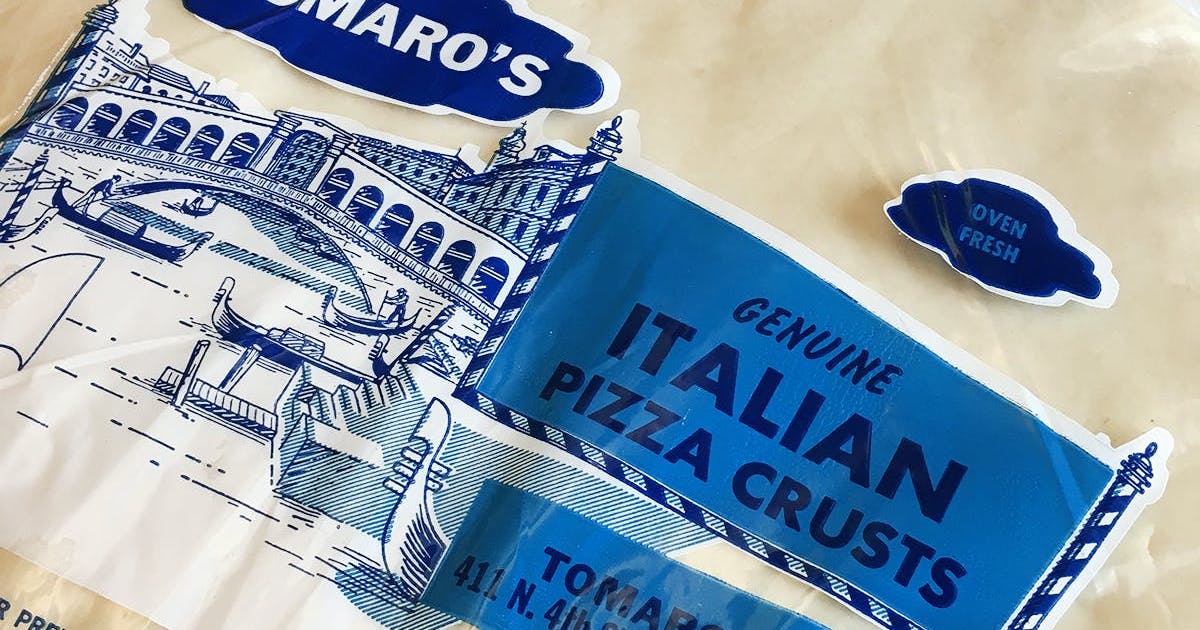 Pizza Shells - 4 Pack by Tomaro's Bakery | Goldbelly