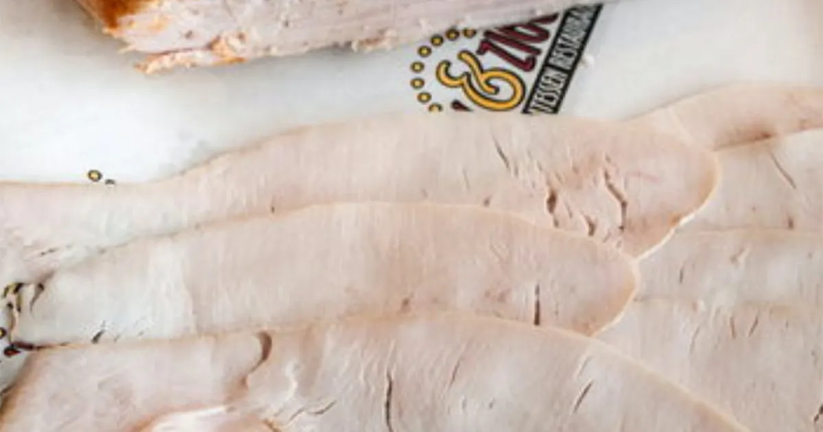 Fresh Roasted Turkey, Sliced - 1 lb. by Kenny & Ziggy's Delicatessen ...
