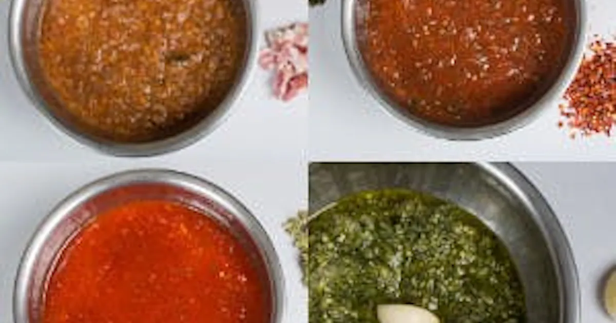 Choose Your Own Fresh Pasta Sauce - 4 Pack by Raffetto's Pasta | Goldbelly