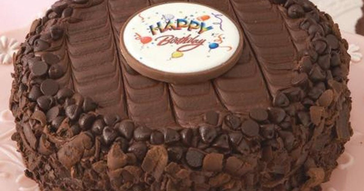 Happy Birthday Devils' Food Cheesecake by Junior's Cheesecake | Goldbelly