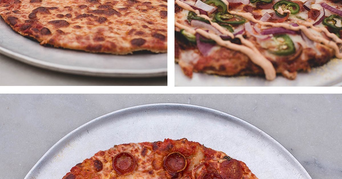 Thin Crust Pizza Sampler - 3 Pack by Emmett's | Goldbelly