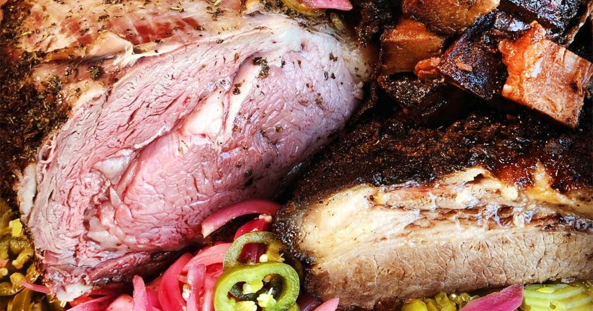 Texas BBQ Sampler - Brisket, Prime Rib & Burnt Ends by Lockhart ...