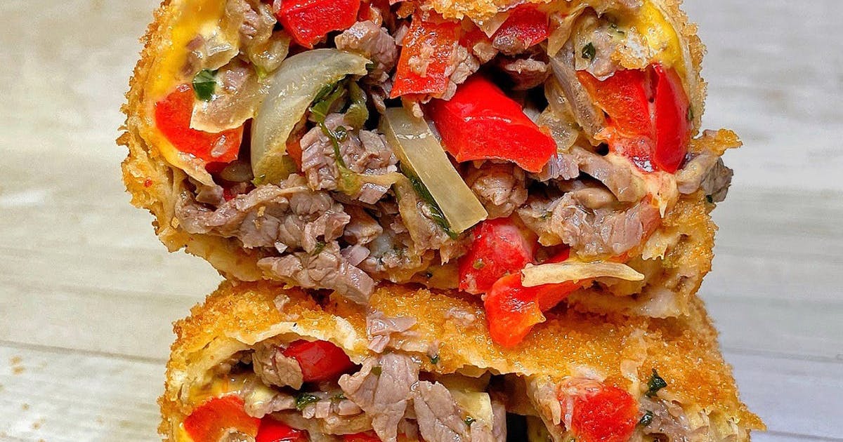 Fresh Philly Deep Fried Wrap - 3 Pack by Mt. Kisco Diner | Goldbelly