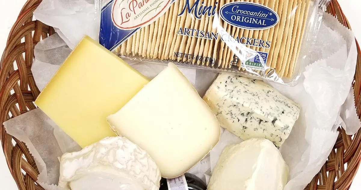 French Cheese Gift Basket by Ideal Cheese Shop | Goldbelly