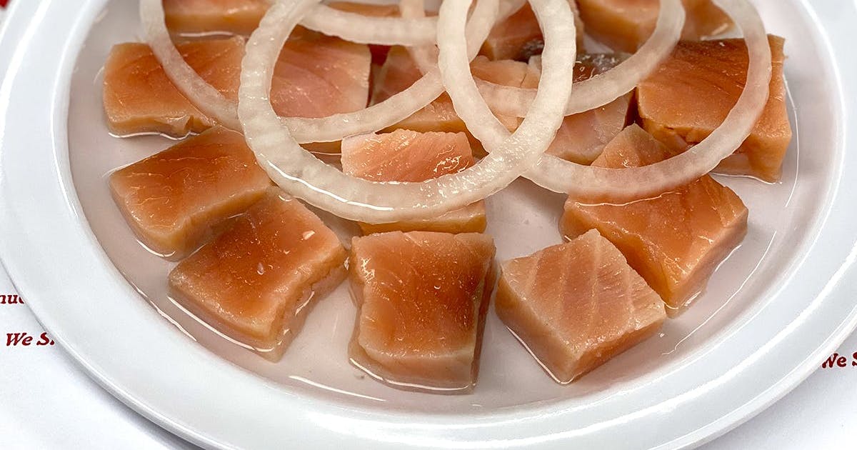 Pickled Lox - 1/2 lb. by Sable's Smoked Fish | Goldbelly