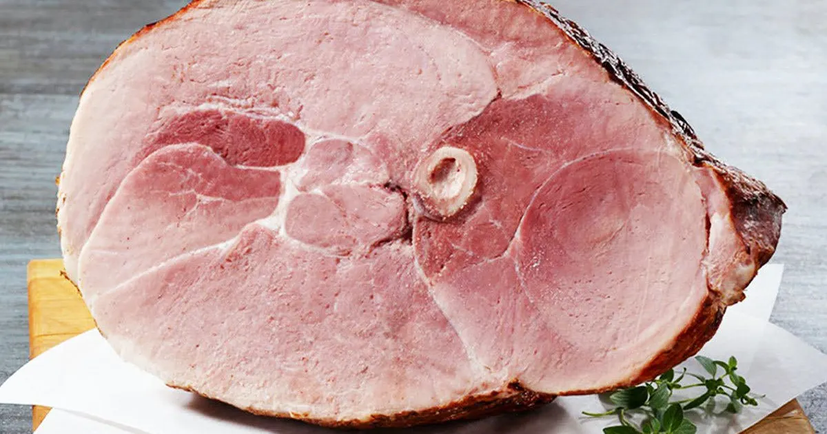 Kurobuta Half Bone-In Ham by Snake River Farms | Goldbelly