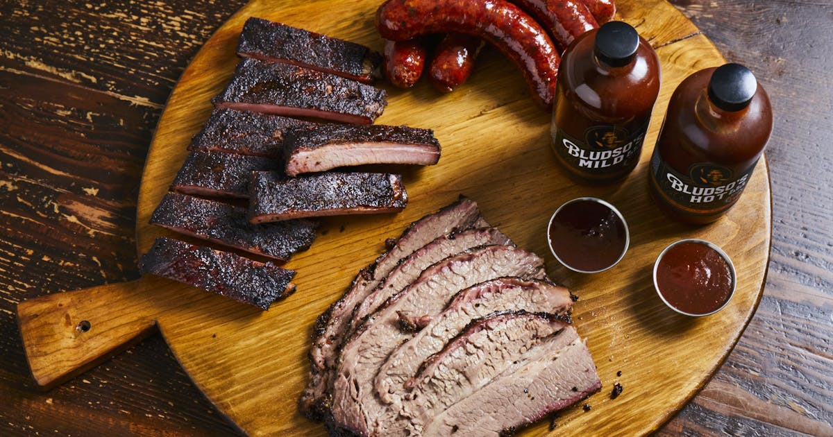 The Holy Trinity BBQ Combo - Brisket, Ribs & Links by Bludso's BBQ ...