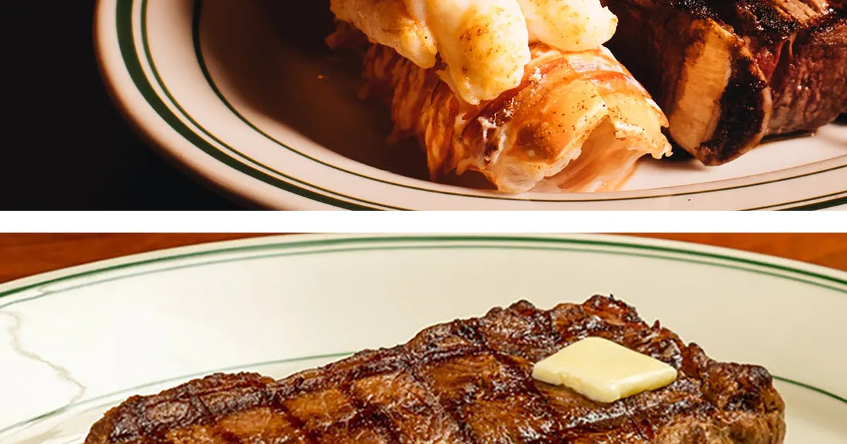 Surf & Turf Gift Box for 2 by The Pine Club | Goldbelly