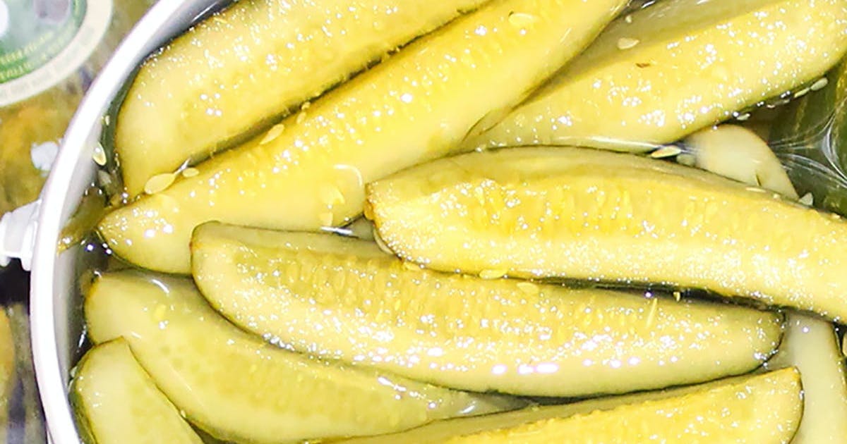 NY Fresh Kosher Pickle Spears - 1 gallon by Guss' Pickles | Goldbelly