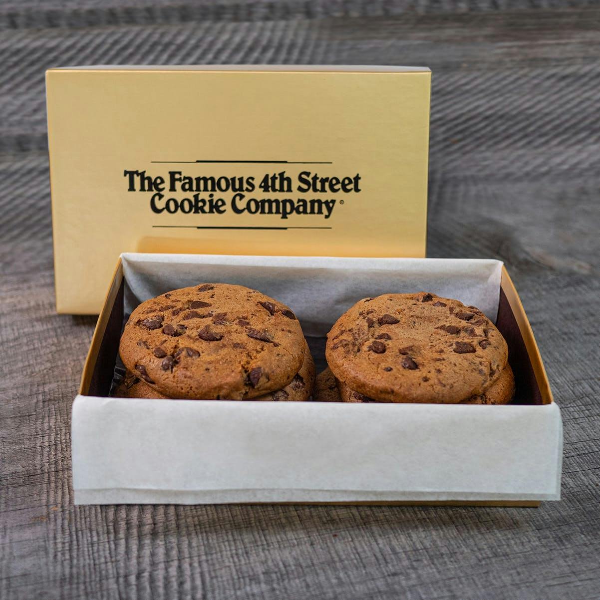 Treasure Box of Colossal Cookies - 6 Pack by Famous 4th Street Cookie ...