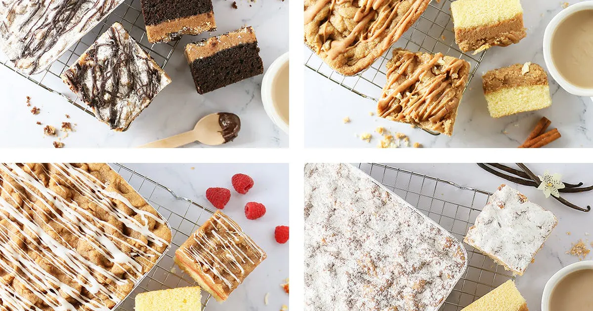 Crumb Cake Sampler - 4 Pack by Muffins n' Stuff | Goldbelly