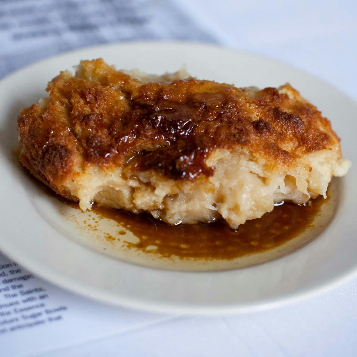 Famous Bread Pudding + Brandy Sauce by Mother's Restaurant | Goldbelly