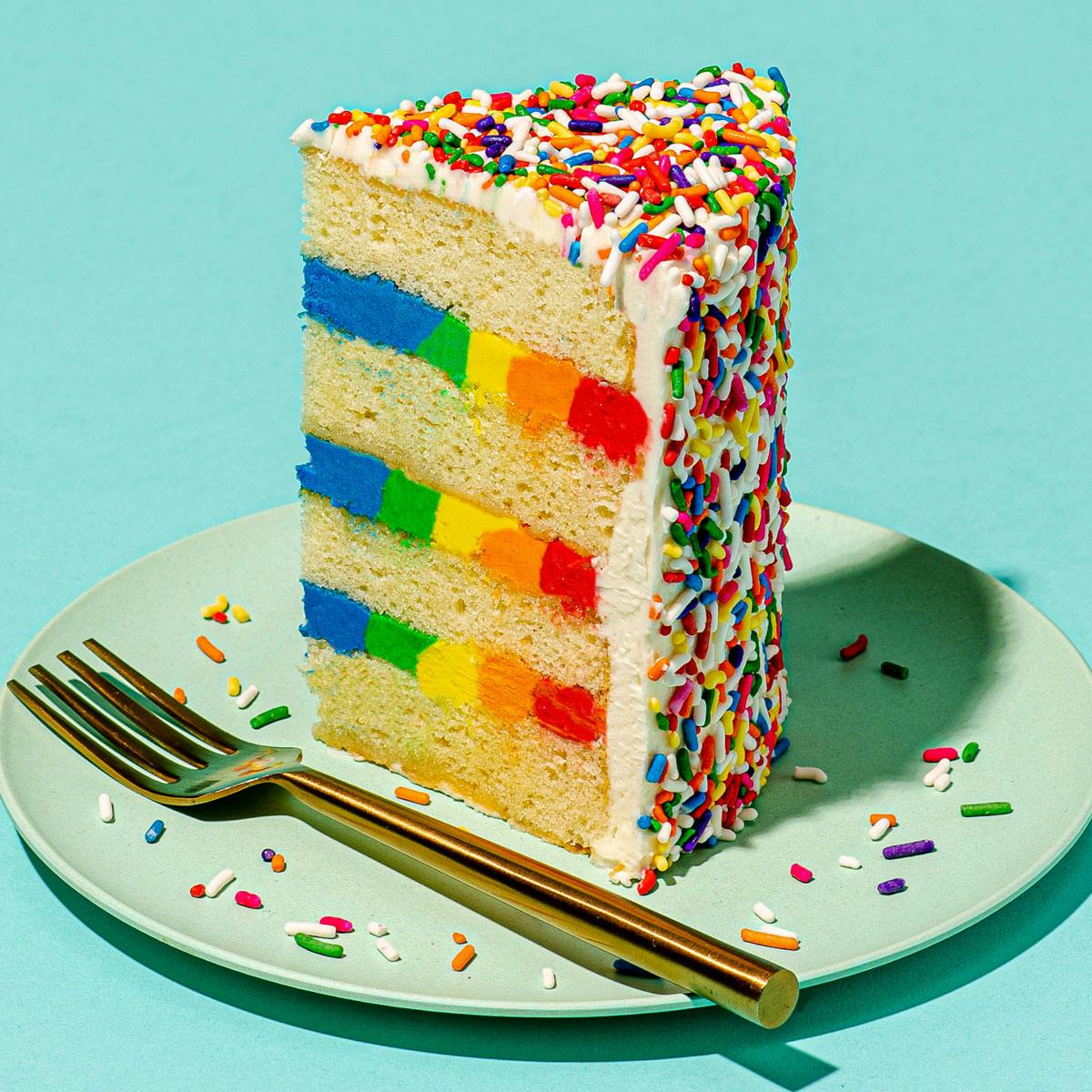 Extravagant Rainbow Cakes