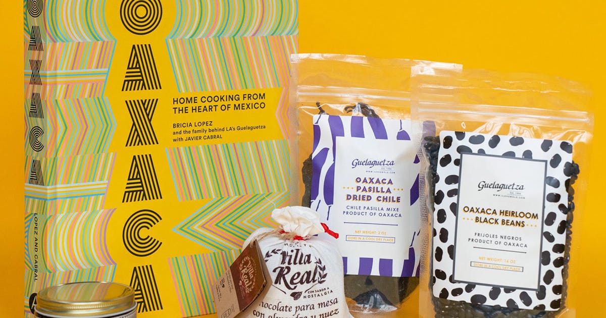 Oaxaca Cookbook + Pantry Essentials Gift Pack by Guelaguetza | Goldbelly