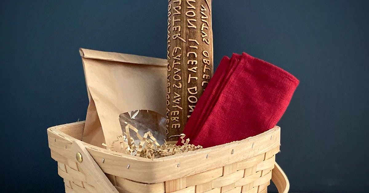 "Roman Curse" Ancient Gingerbread Tablet Gift Basket by Pistrinum by ...