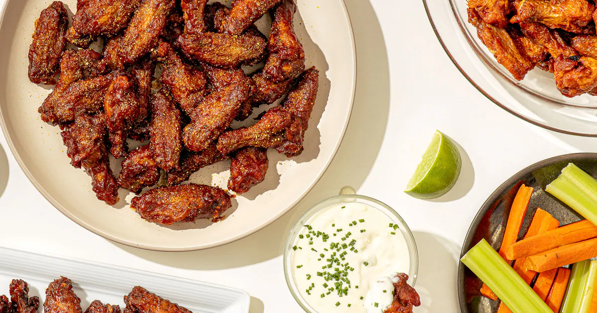 Signature Lil' Chicken Wing Sampler - 125 Pack by Magic City Kitchen ...