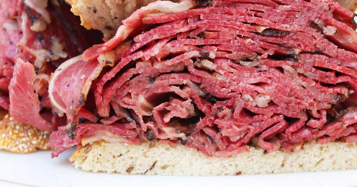 Pastrami Sandwich Kit - 8 Pack by Brent’s Deli | Goldbelly