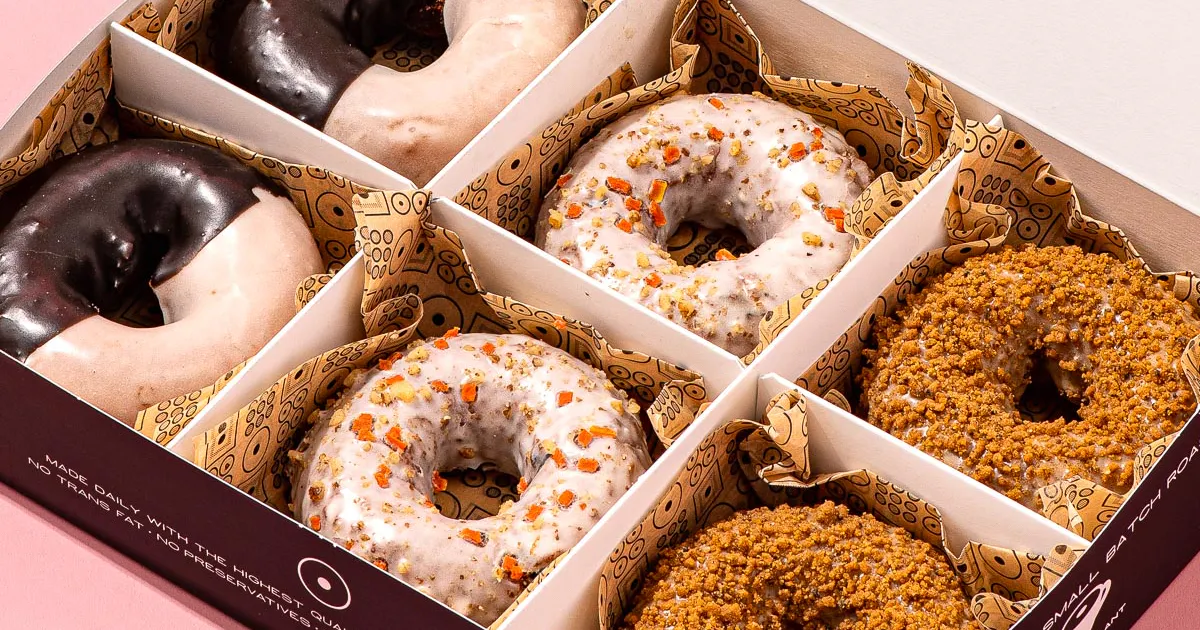 Choose Your Own Cake Doughnuts - 6 Pack by Doughnut Plant | Goldbelly
