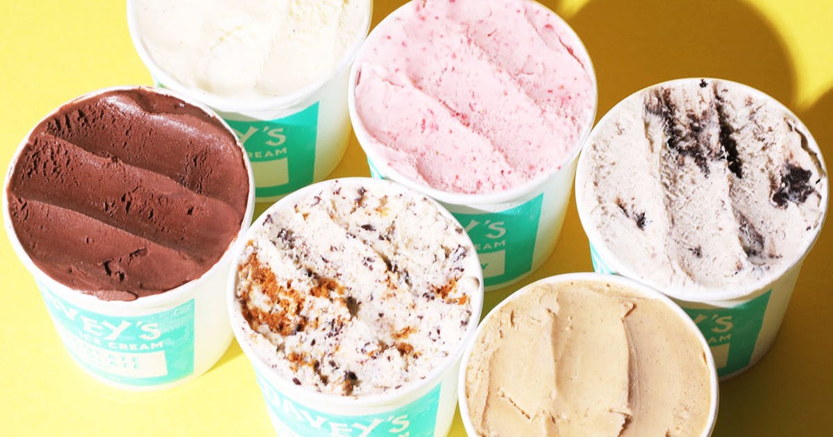 Ice Cream Sampler - 6 Pack by Davey's Ice Cream | Goldbelly