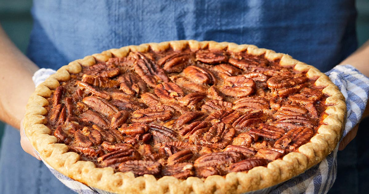 "Brazos Bottom" Pecan Pie by Goode Co. Barbeque | Goldbelly