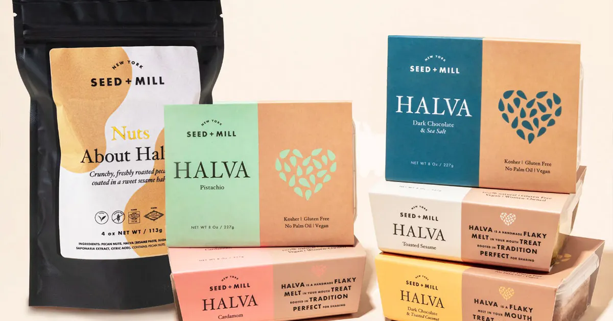 "Sweet Tooth" Halva + Nuts Sampler by Seed + Mill | Goldbelly