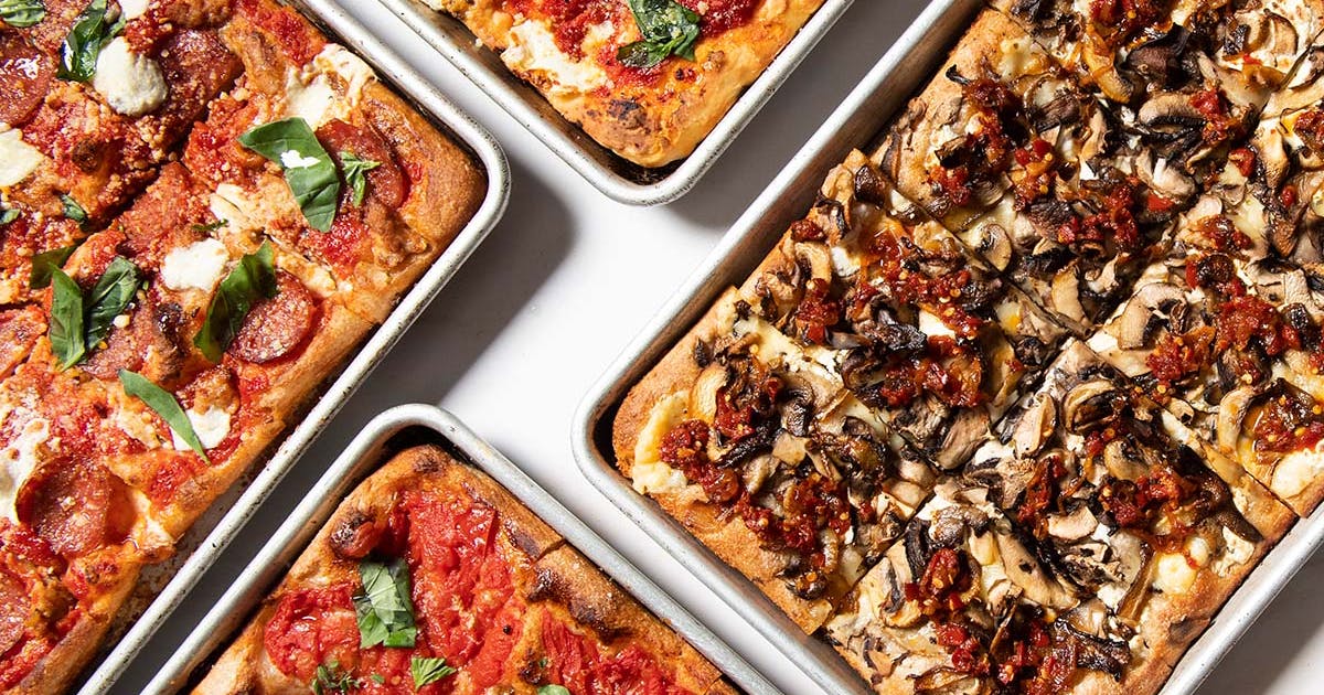 Grandma Pizza Sampler - 4 Pack by Loring Place | Goldbelly