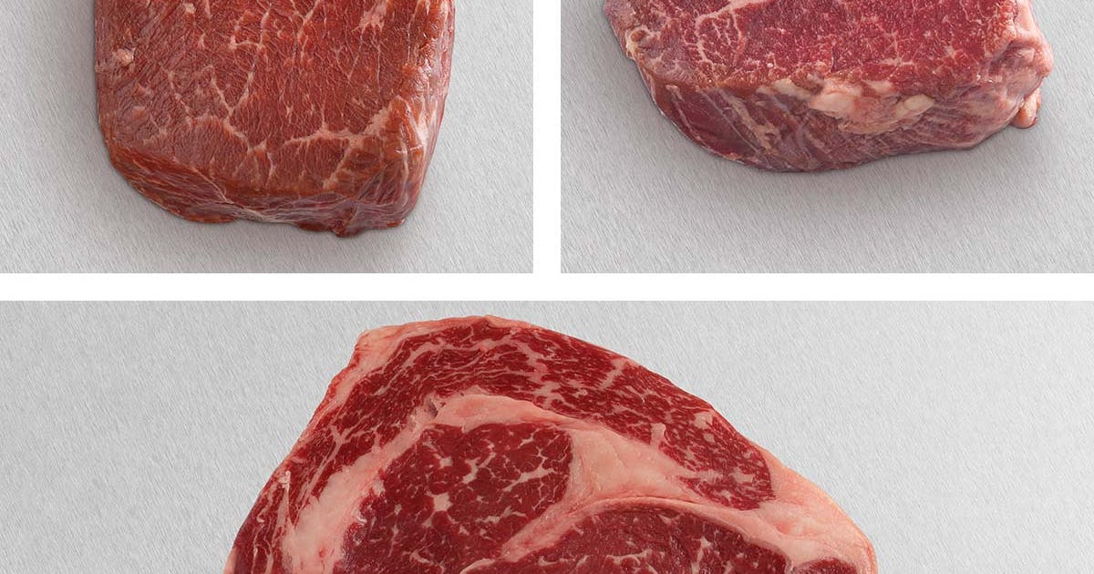 American Wagyu Steak Sampler - 6 Pack by Snake River Farms | Goldbelly