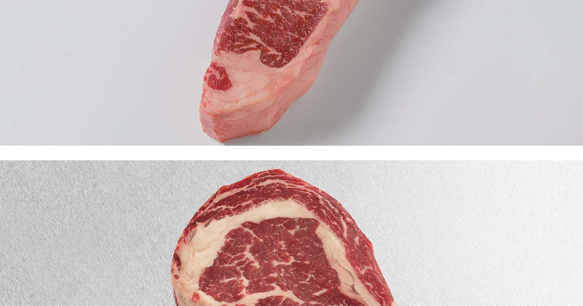 Strip Steak + Ribeye Combo - 8 Pack by Double R Ranch | Goldbelly