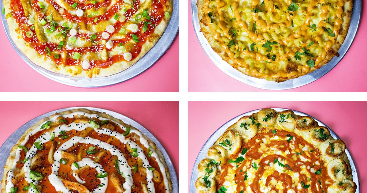 Pizza Sampler - 4 Pack by Krave It Pizza & Sandwich Joint | Goldbelly