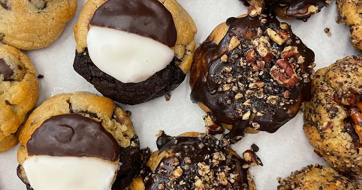 "Little Fats" Deli Mini Cookies - 15 Pack by Big Fat Cookie | Goldbelly