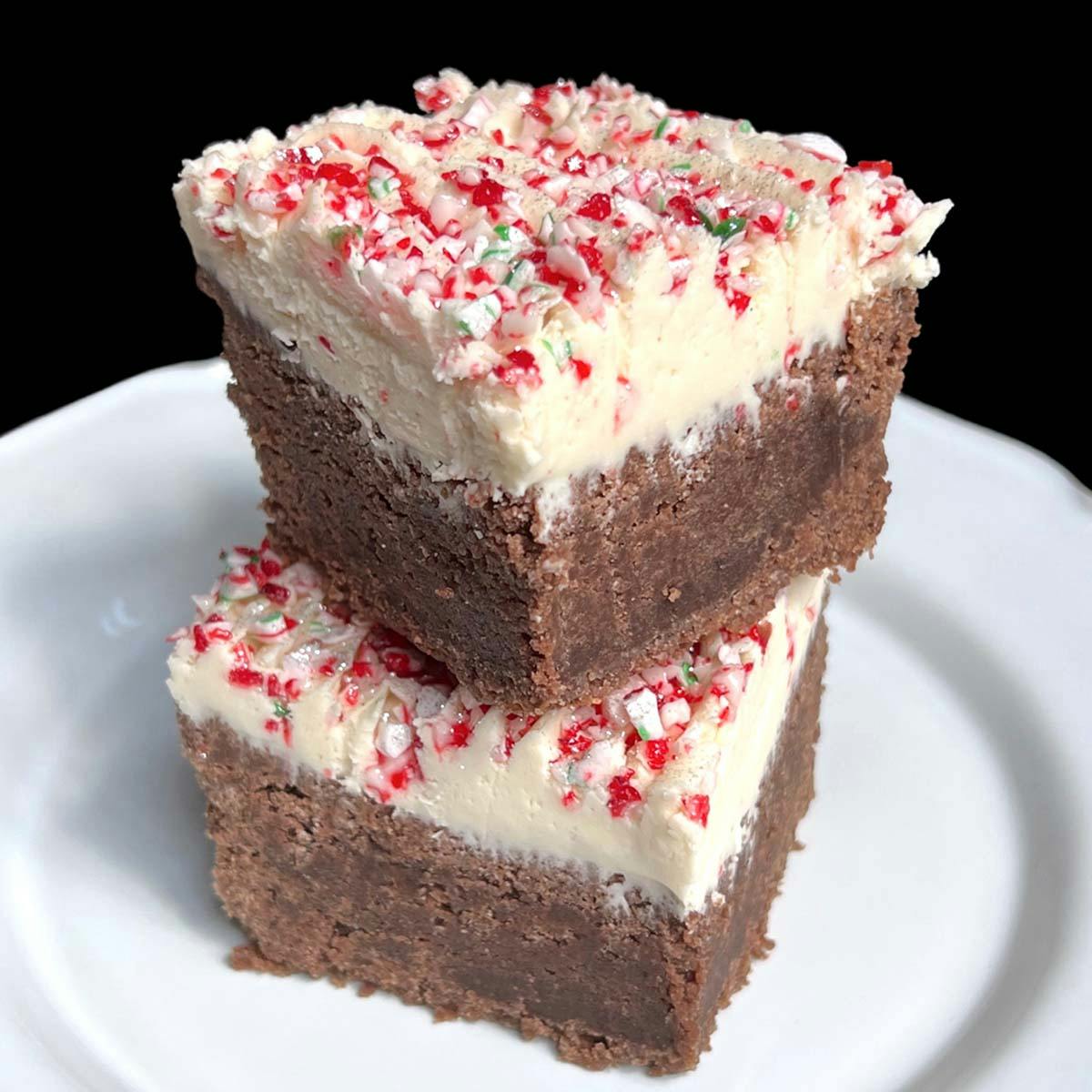 Peppermint Cocoa Buttercream Shortbread Tray by Shortbread Society ...